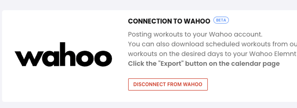 Push to Wahoo Devices (Finally) - Announcements and New Features ...